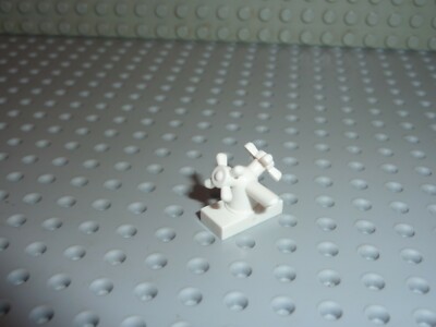 LEGO White Tap 1x2 with Two Valves Réf 6936 Set 4730/4712/10022/3290 ...