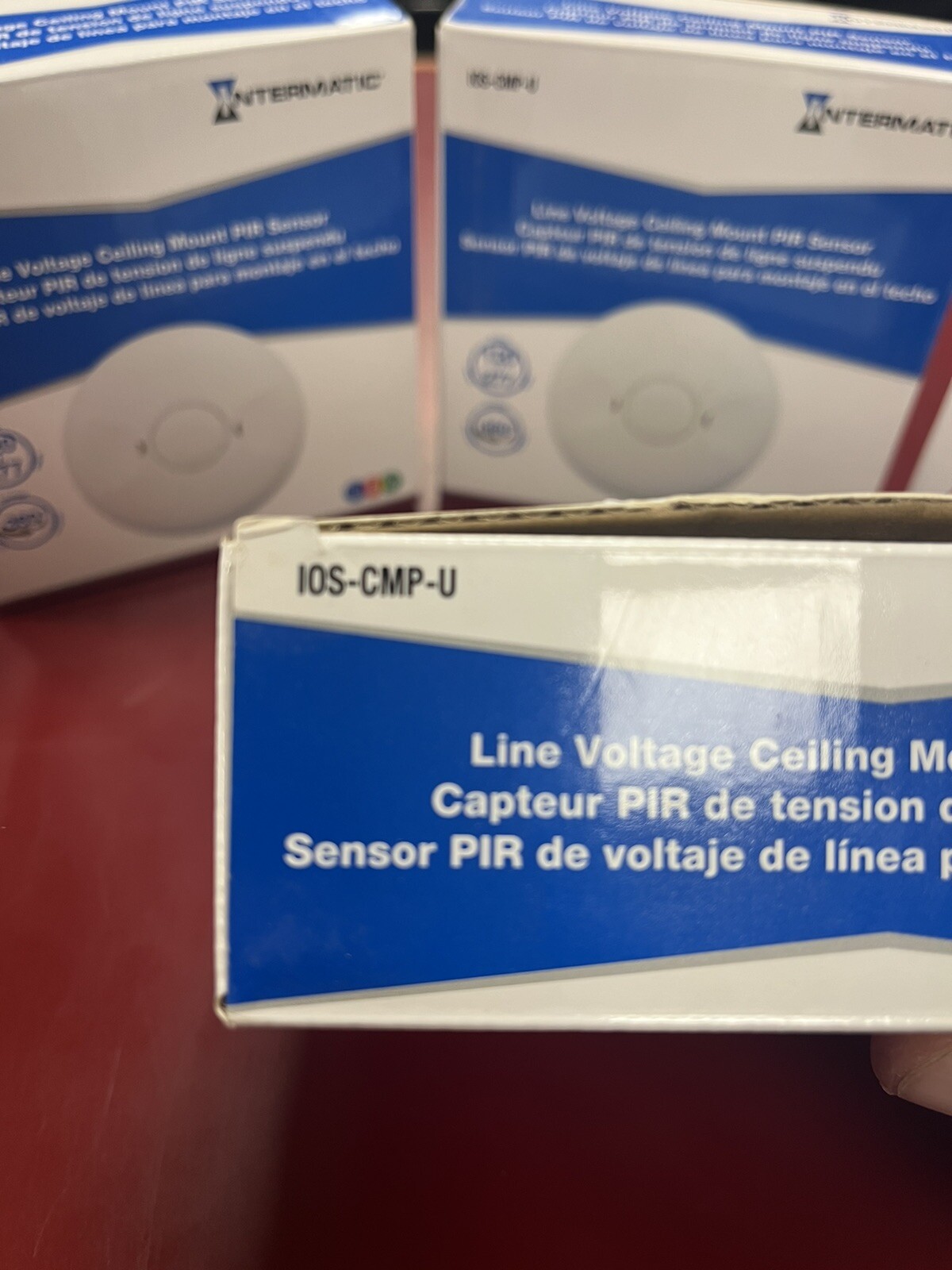 Lot of (4) IOS-CMP-UA Ceiling Mount Line Voltage Sensor 360-Degree ...