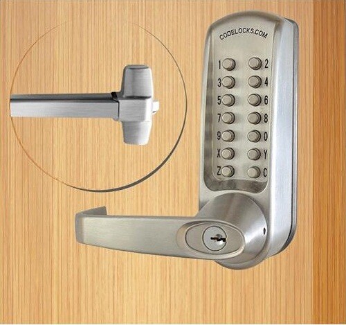 Code Locks CL600PKBS Brushed Steel Panic Access Kit | eBay