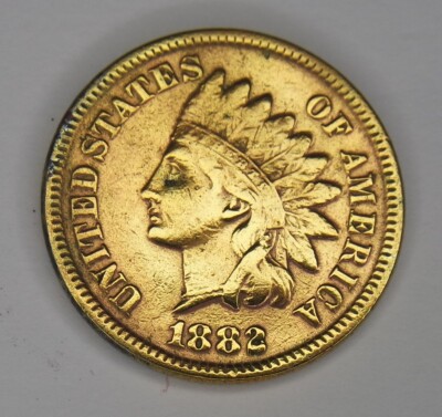 1882 Indian Head Penny 1C***FULL LIBERTY***BEAUTIFUL OLD COIN** | eBay