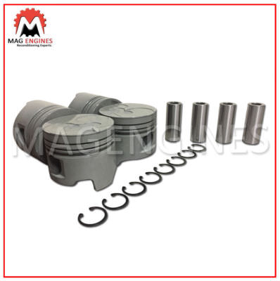 PISTON & RING SET TOYOTA 2L-T FOR HILUX HIACE 2.4 LTR TURBO DIESEL 1998 ...