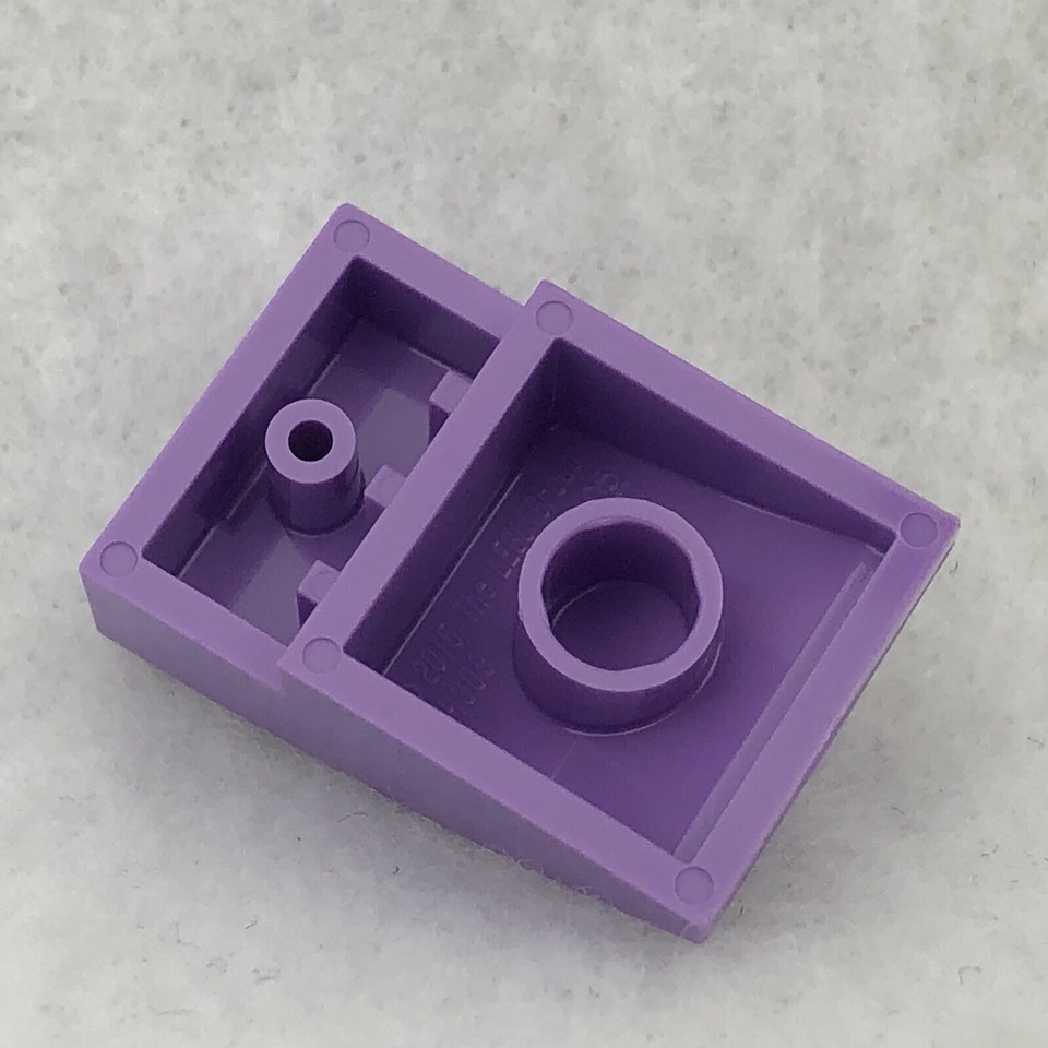 LEGO 24309 Medium Lavender Slope, Curved 3 x 2 (x1) | eBay