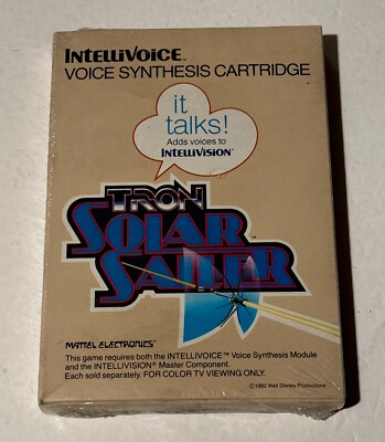 Tron Solar Sailer Intellivoice Voice Synthesis (Intellivision, 1982 ...