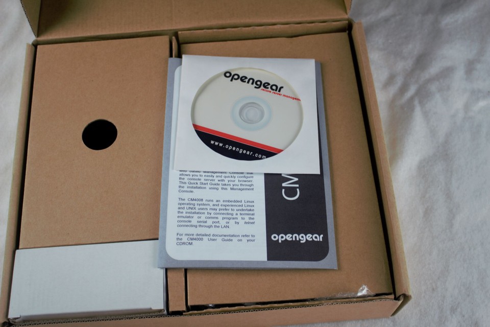 Opengear console manager CM4108 8 Port serial port server | eBay