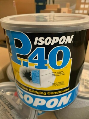 U-POL Isopon P40 Fibre Glass Compound Bridger 1.85 Ltr P40/4 | eBay