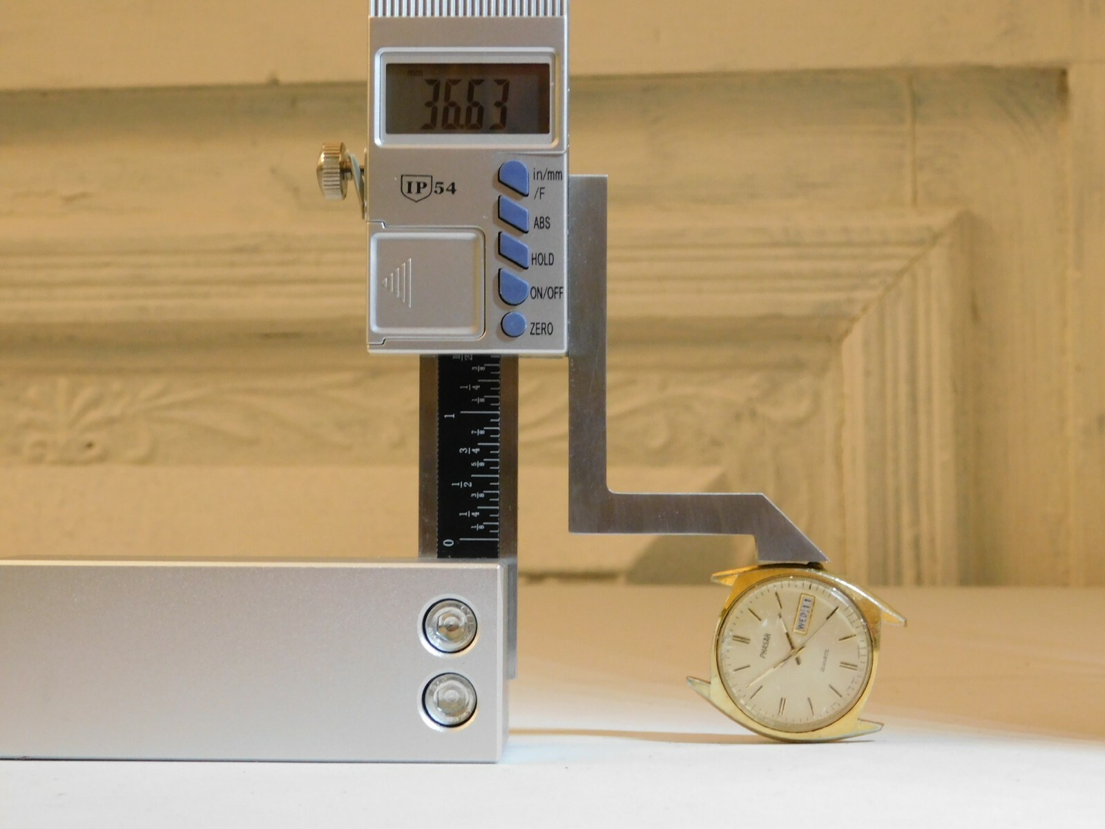 Phasar Gold Tone Quartz Analog Men's Watch | eBay