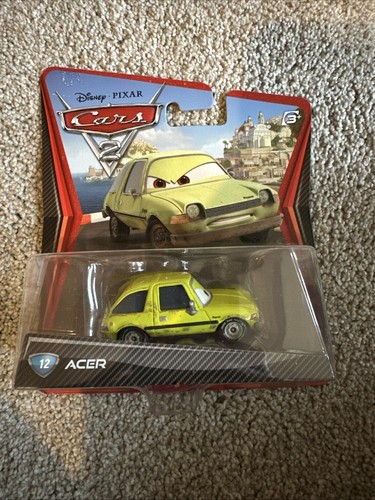 Disney Pixar Cars 2 Acer Diecast Vehicle #12 Mattel 2010 Collectible ...
