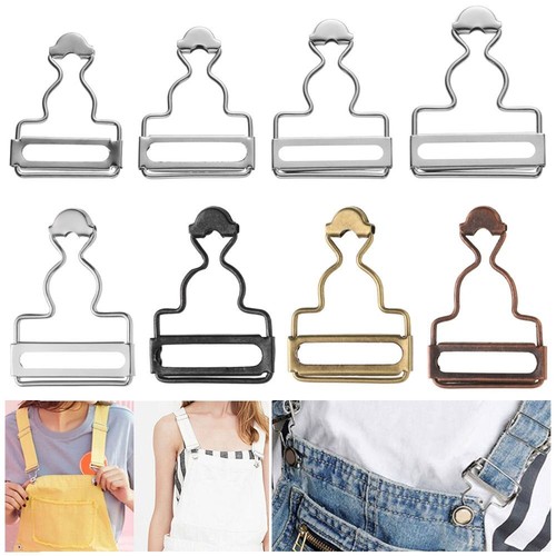 Brace Buttons Suspender Brace Clips Denims Dungaree Buckles Overalls ...