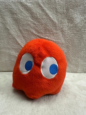 Pacman red ghost Blinky soft toy | eBay UK