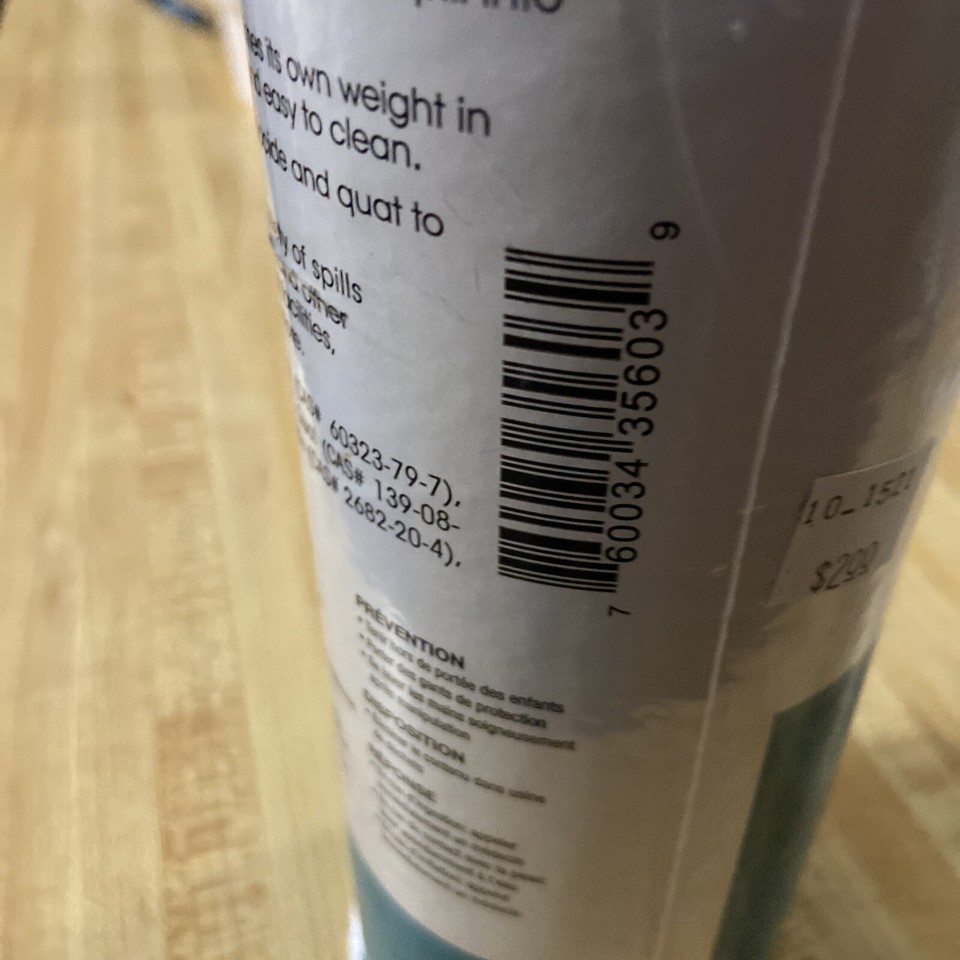 FRESH PRODUCTS Super-Sorb Liquid Spill Absorbent Powder Lemon-Scent 12 ...