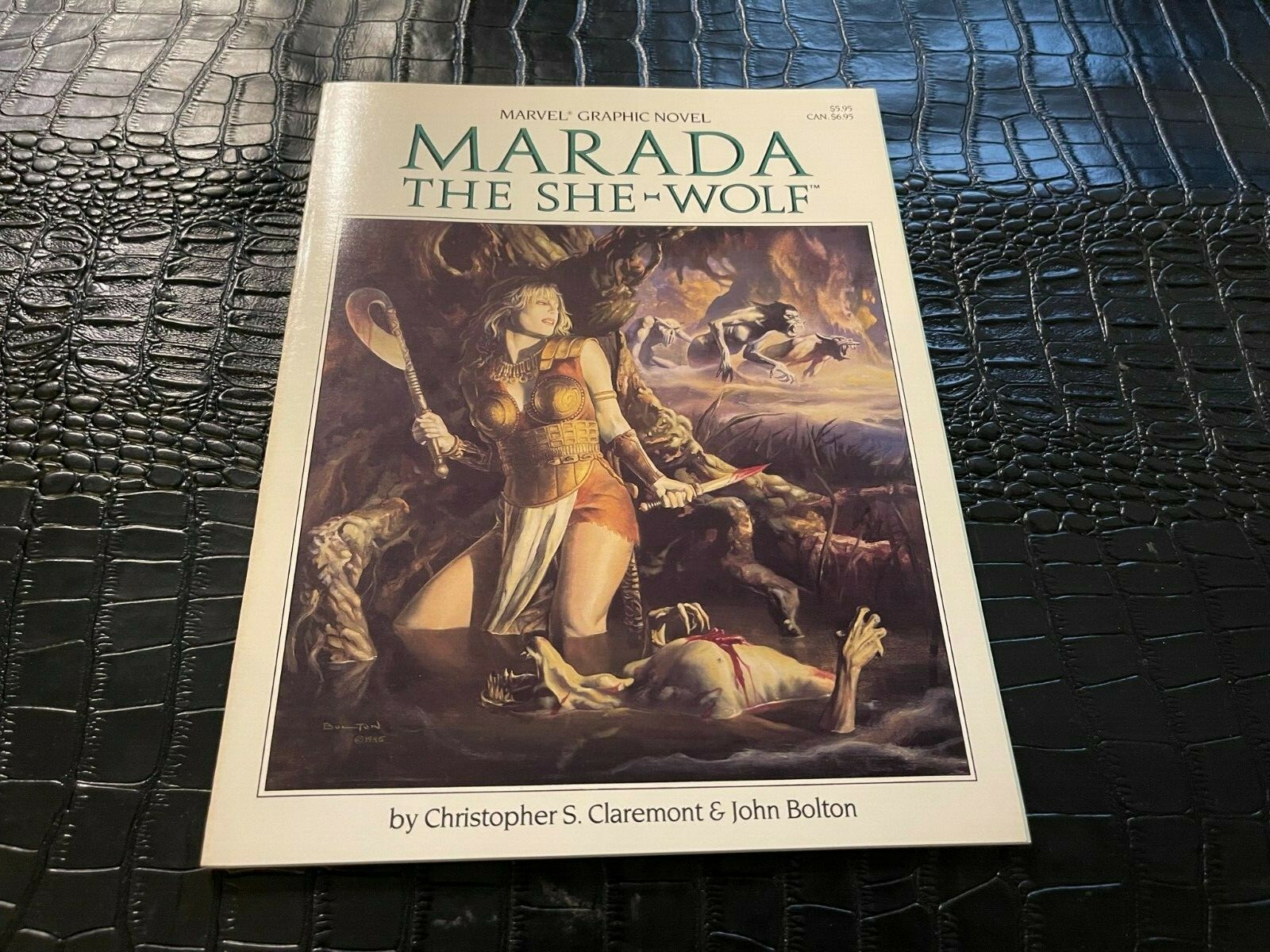 1985 Marada the She Wolf. Marvel Graphic Novel (UNREAD) | eBay