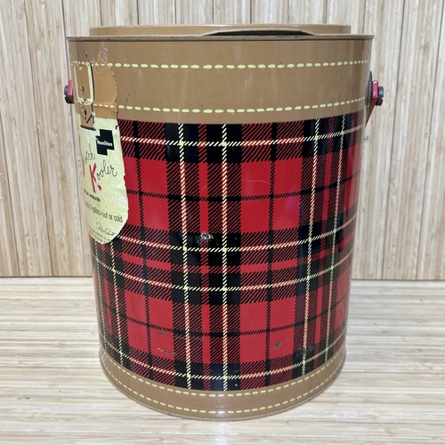 VINTAGE 1950's THE SKOTCH KOOLER 4 Gallon w/Tray Hamilton Scotch Red ...