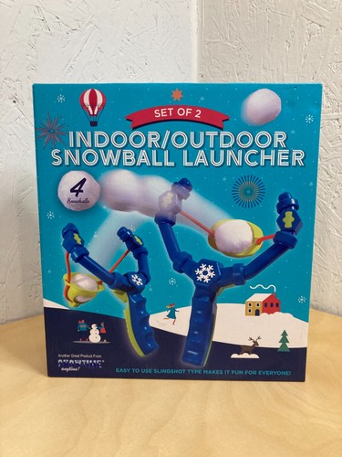 Indoor/Outdoor Snowball Launcher set of 2 | eBay