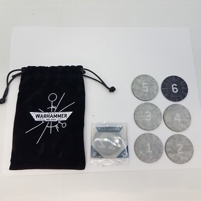 Warhammer 40k - INDOMITUS LIMITED EDITION Objectives, Dice Bag, Coin | eBay