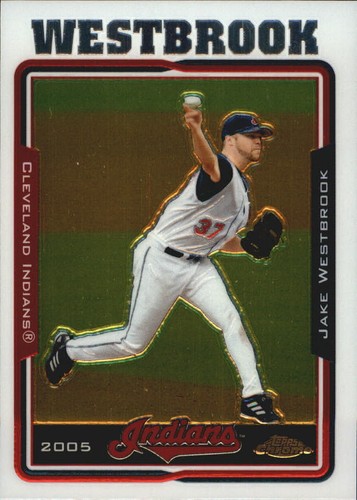2005 Topps Chrome Baseball Card #387 Jake Westbrook | eBay