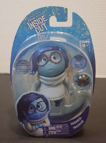 Disney Pixar Movie Inside Out SADNESS w/ Memory Sphere Ball 3.5" Figure ...