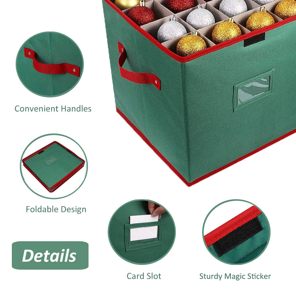 9FT Large Christmas Tree Storage Bag Box Xmas Ornament Organizer ...