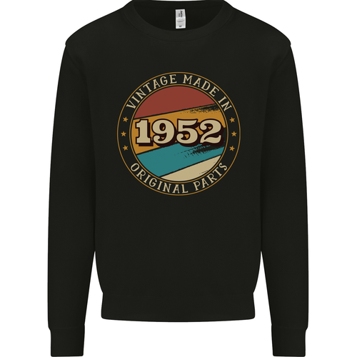 73rd Birthday Vintage Made In 1952 Mens Sweatshirt Jumper | eBay