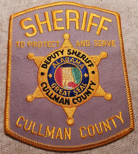 AL Cullman County Alabama Sheriff Patch | eBay