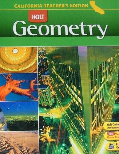 Te Holt CA Geometry 2008 - Hardcover By Holt, Rinehart & Winston - VERY ...