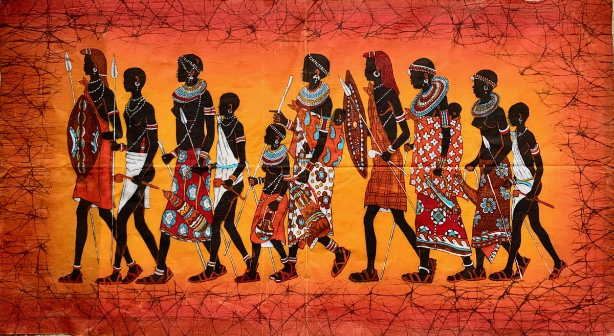 Maasai Art Paintings