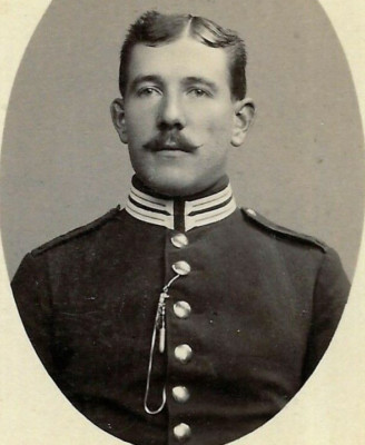 Pre WW1 CDV Photo Military German Soldier Moustache Muller Studio ...