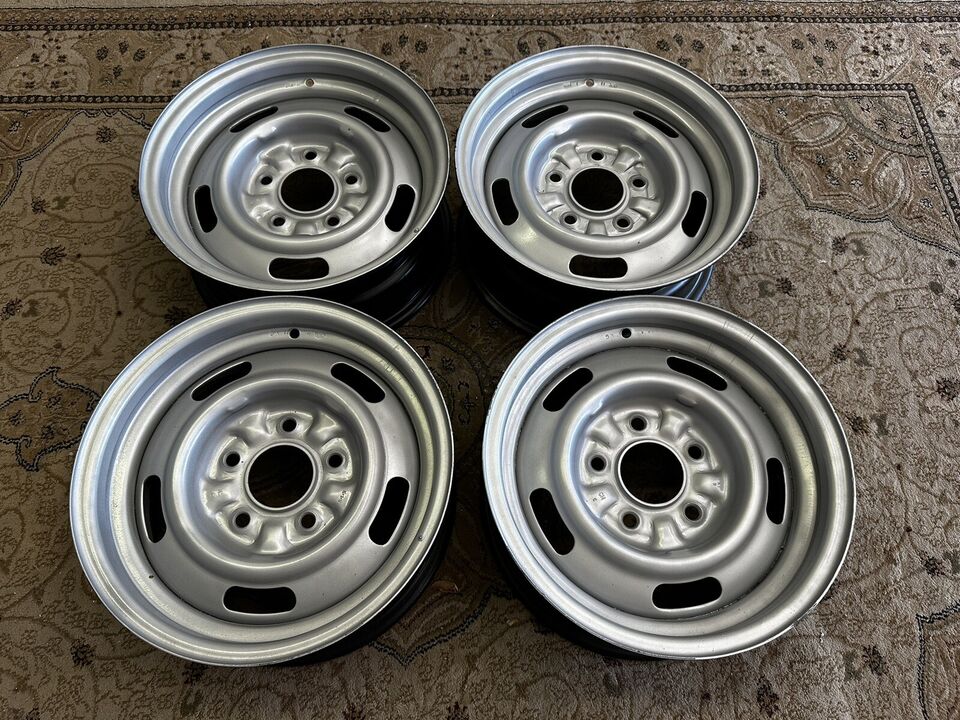 GM ORIGINAL 14X6 XG RALLY WHEELS SS CAMARO,NOVA,CHEVELLE MISMATCH DATE ...