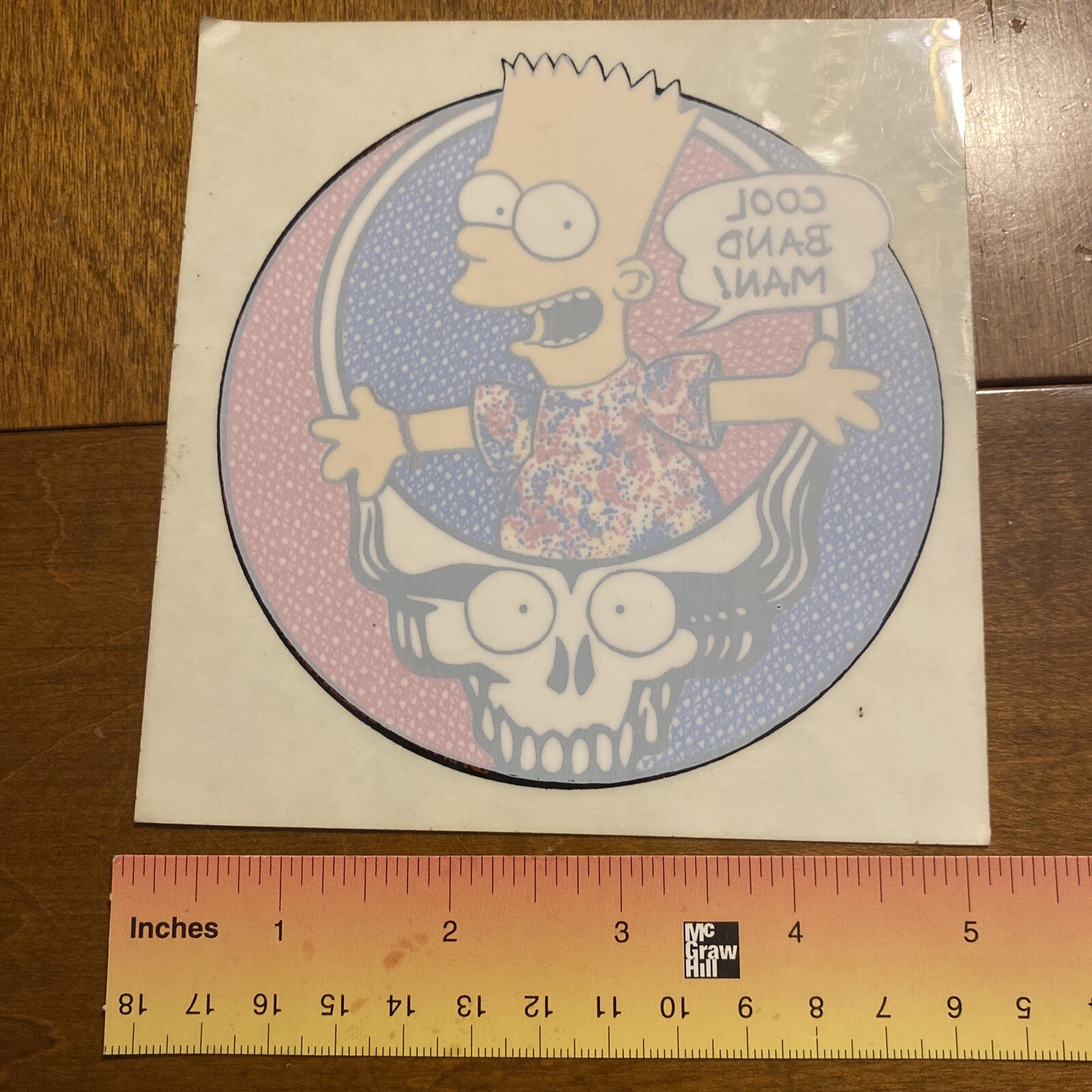 grateful dead bart simpson decal | eBay
