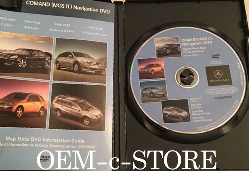 2006-2007 Mercedes ML-Class ML320 ML350 ML500 ML63 Navigation DVD Map U ...