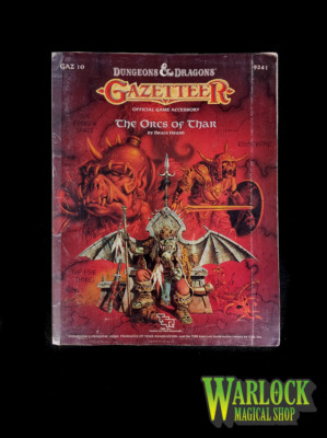 Gazetteer 10 DND - Orcs of Thar - Orchetti di Thar - TSR | eBay