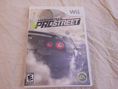 Need for Speed: Prostreet - Nintendo Wii - Complete w/ Manual - Clean ...