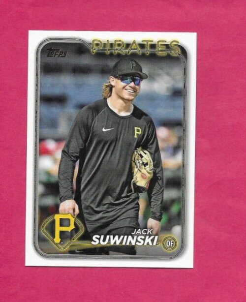 2024 Topps 2: Jack Suwinski #390 Rare Photo Variation Short-Print Card ...
