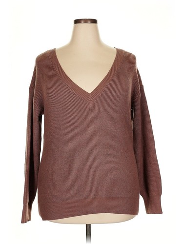 Unbranded Women Brown Pullover Sweater 2X Plus | eBay