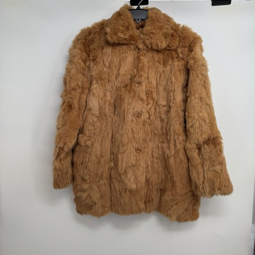 Vintage Ashley Stewart 2X Rabbit Fur Swing Coat | eBay