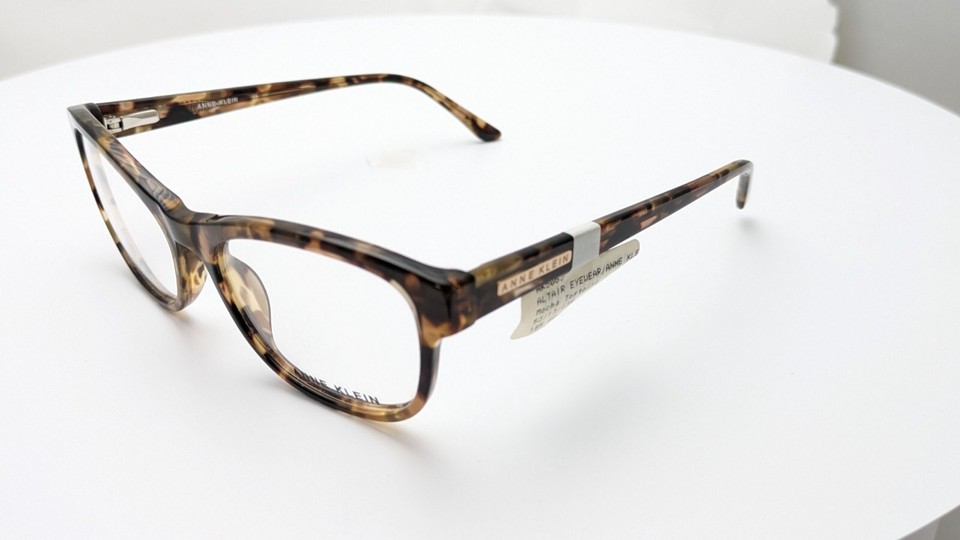 Anne Klein AK5063 200 Mocha Tortoise Rectangle Women Eyeglasses 53mm | eBay