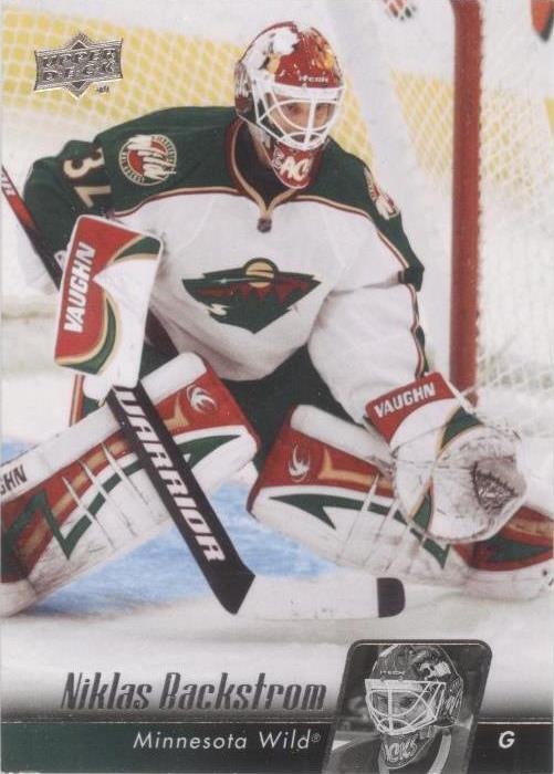 2010-11 Upper Deck - Niklas Backstrom #102 for sale online | eBay