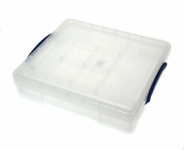 Really Useful Box 7C+TRAYCB 7 L Storage Box - Clear for sale online ...