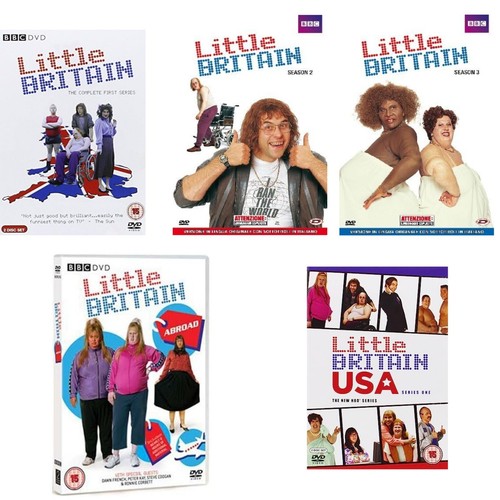 Little Britain Complete Series Season 1 2 3 Abroad, USA, Collection New ...
