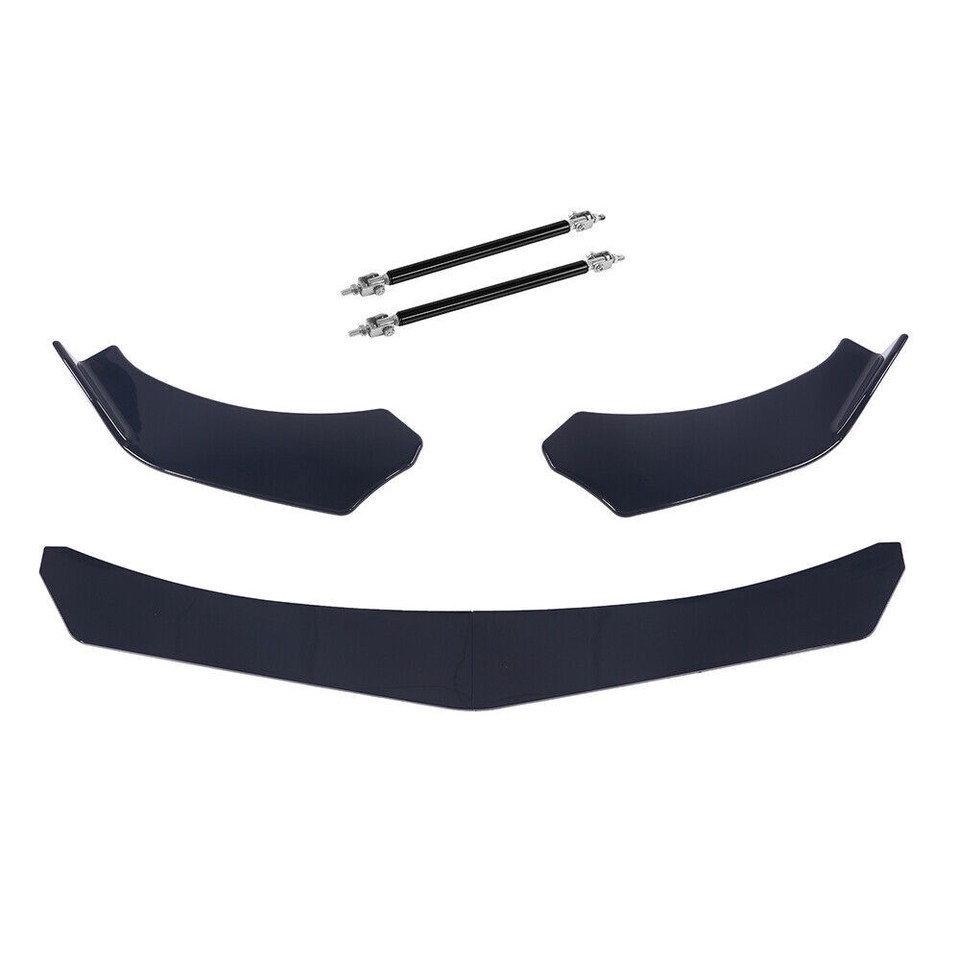 For BMW E92 325i Front Bumper Lip Spoiler Splitter Body Strut Rod ...