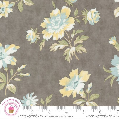 Moda HONEYBLOOM 44340 15 Gray FLORAL 3 SISTERS Quilt Fabric | eBay
