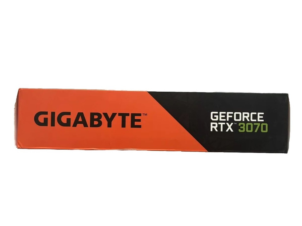 Nvidia Gigabyte Geforce RTX 3070 oc 8GB graphics card box only, No Foam ...