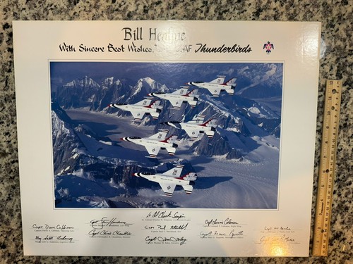 USAF Thunderbirds Autographed Collectible Photo | eBay