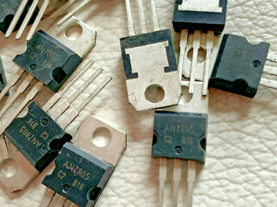 10 Pieces AN7805 Output Voltage Regulator | eBay