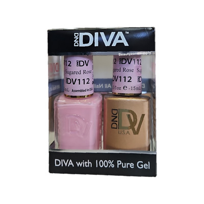 DND Diva Duo Gel & Lacquer 112 Sugared Rose | eBay