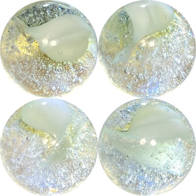 MINT 19/32" CE BOGARD "CATS EYE" MARBLE, bubbly base glass. | eBay