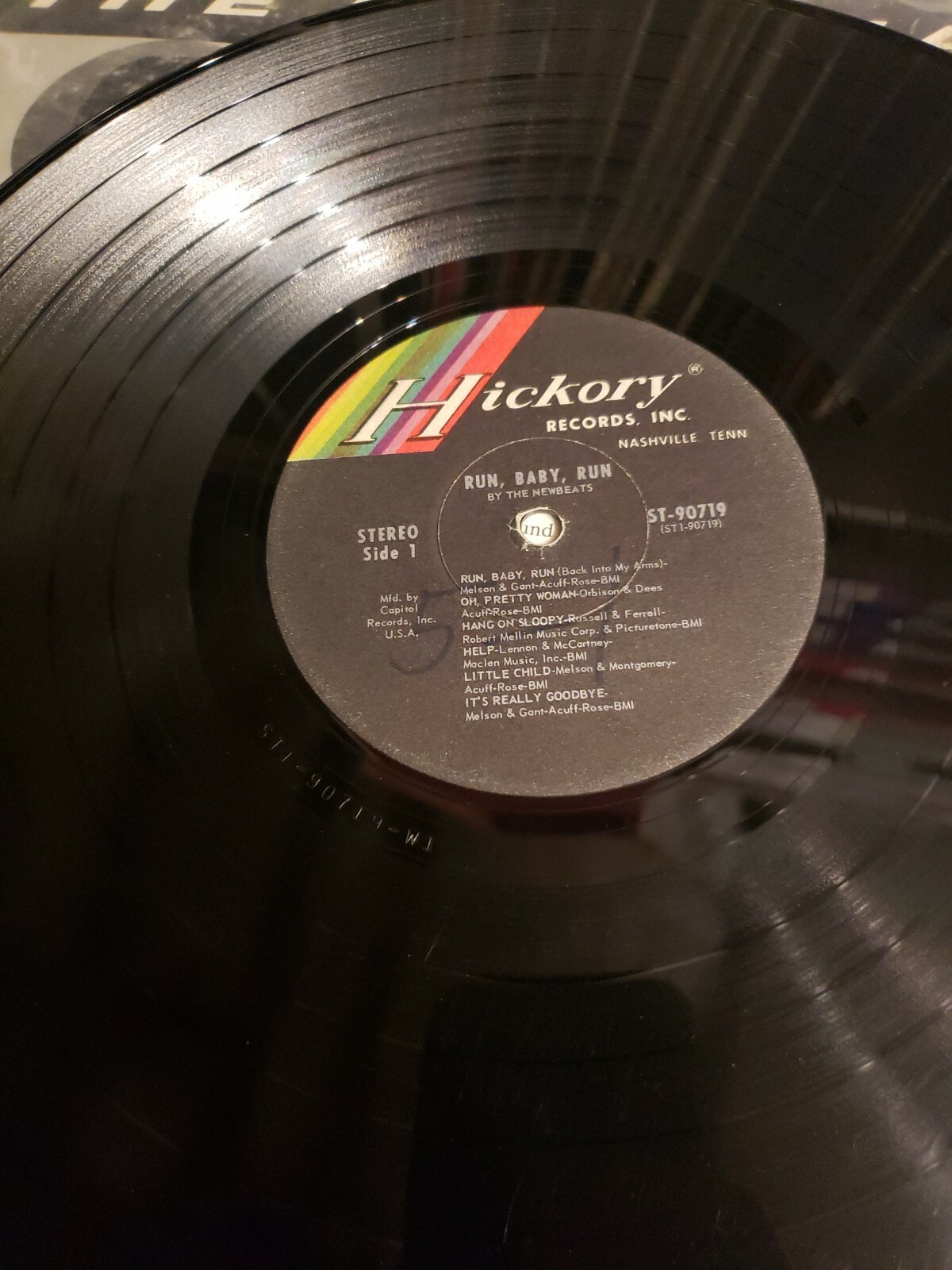 The Newbeats HICKORY LPS-128 STEREO "Run Baby Run" LP | eBay