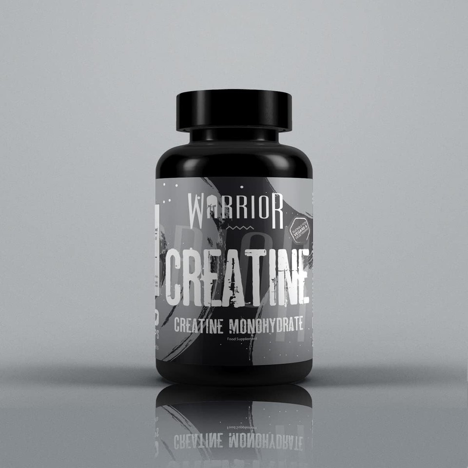 Warrior Creatine Monohydrate (1000mg) - 180 Tablets/Pills/Capsules ...