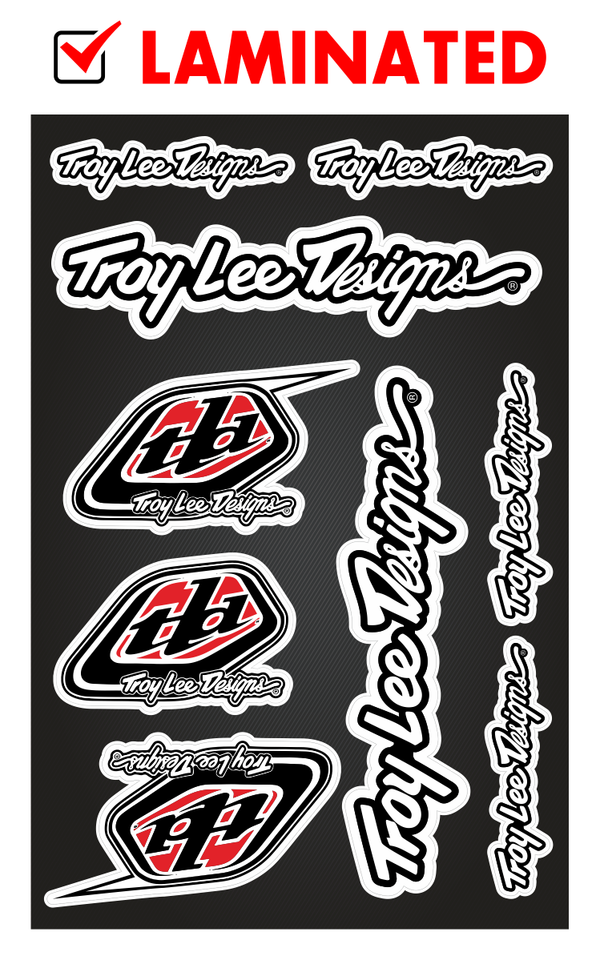 Troy Lee Designs Decals Stickers Heavy Duty Vinyl Autocollant Aufkleber ...