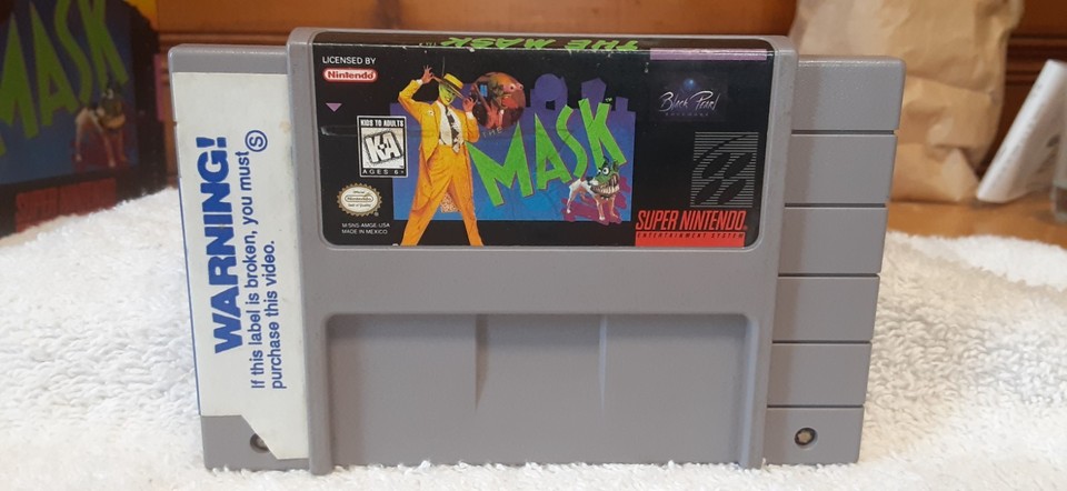 The Mask SNES game | eBay