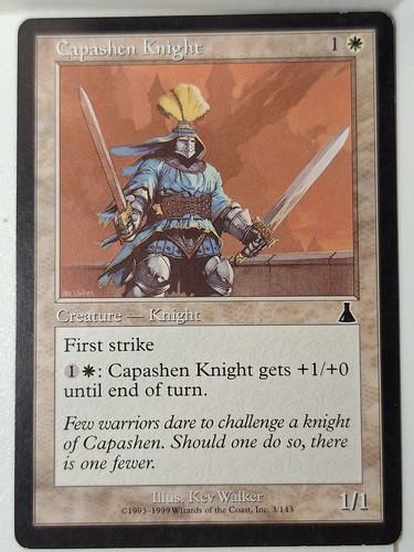 Capashen Templar - Urza's Destiny - Magic the Gathering MTG Nice! | eBay